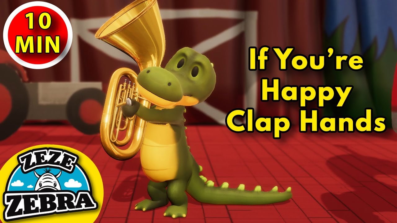 If you're happy and you know it nursery rhyme | Top English Nursery ...