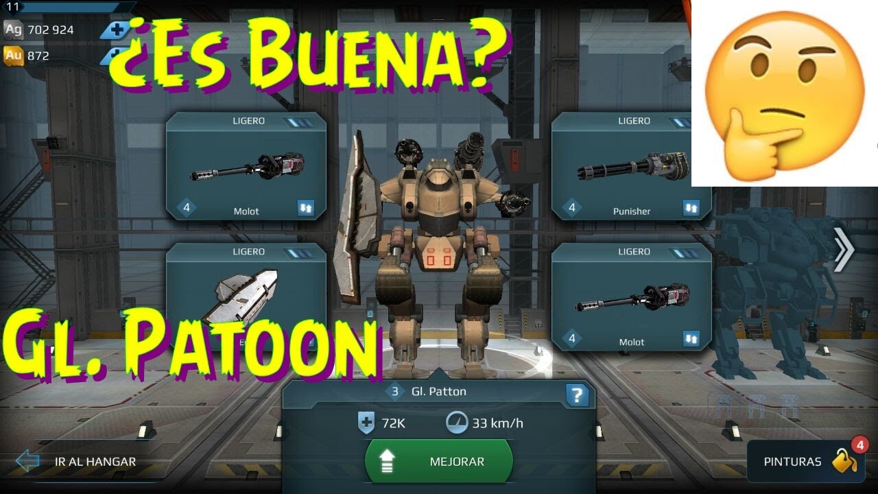 War robot: vale la pena comprar el Gl Patton - YouTube