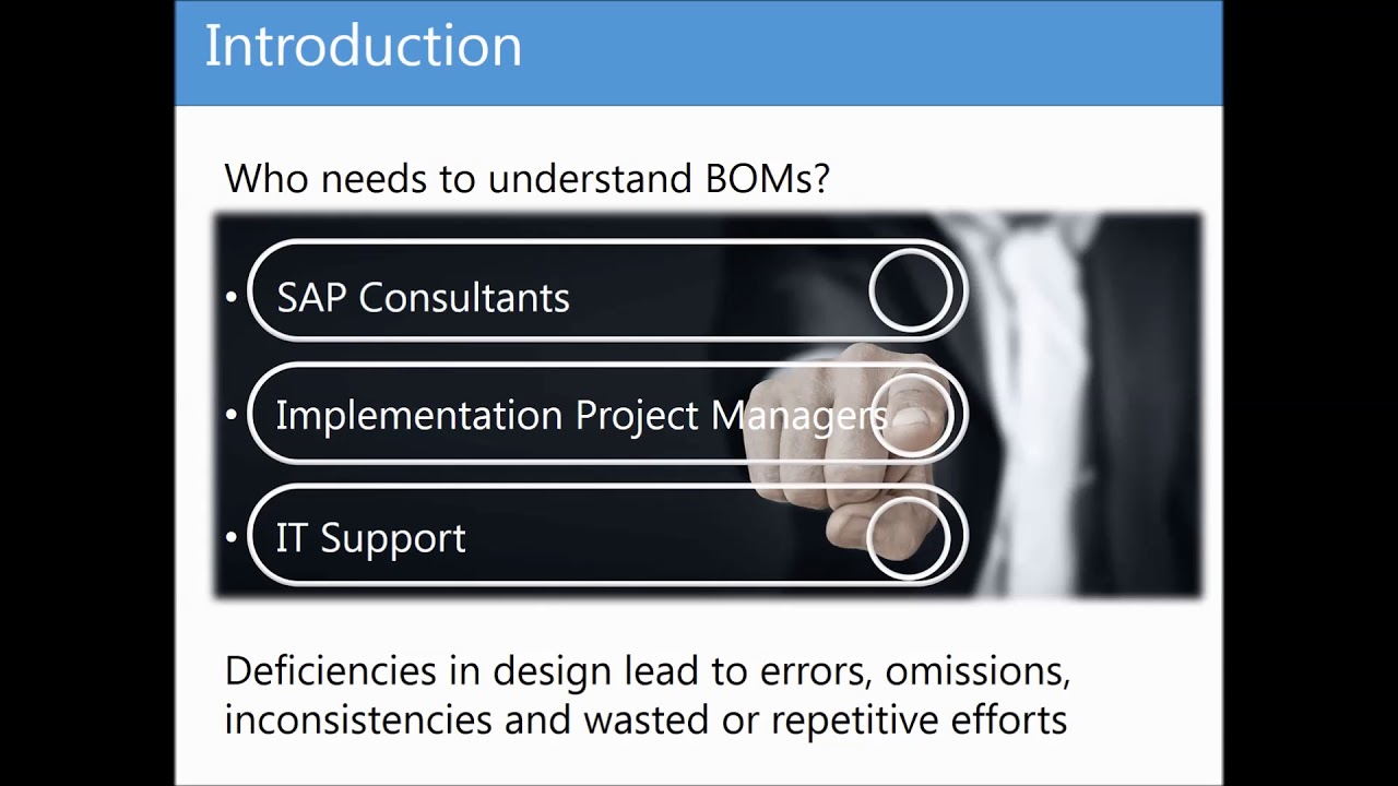 BOMS intro overview - YouTube