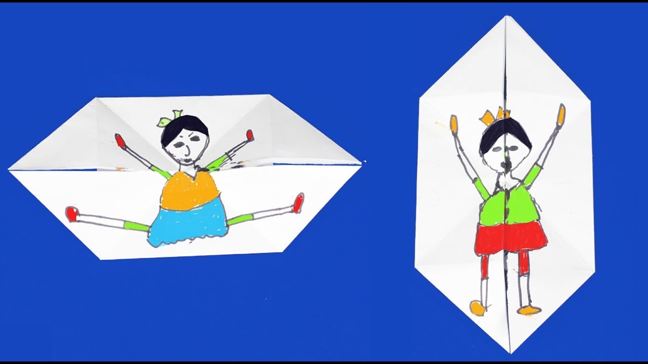 How to Make Paper toys for kids Totally Cool Paper Crafts - YouTube