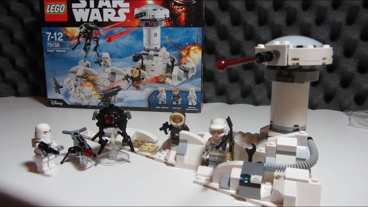 LEGO Star Wars Hoth Attack Unboxing / Review - YouTube