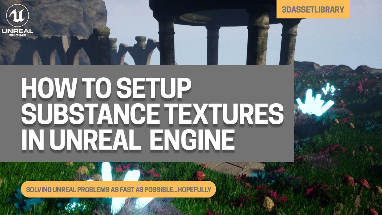 How To Setup Substance Painter Textures In Unreal Engine - YouTube