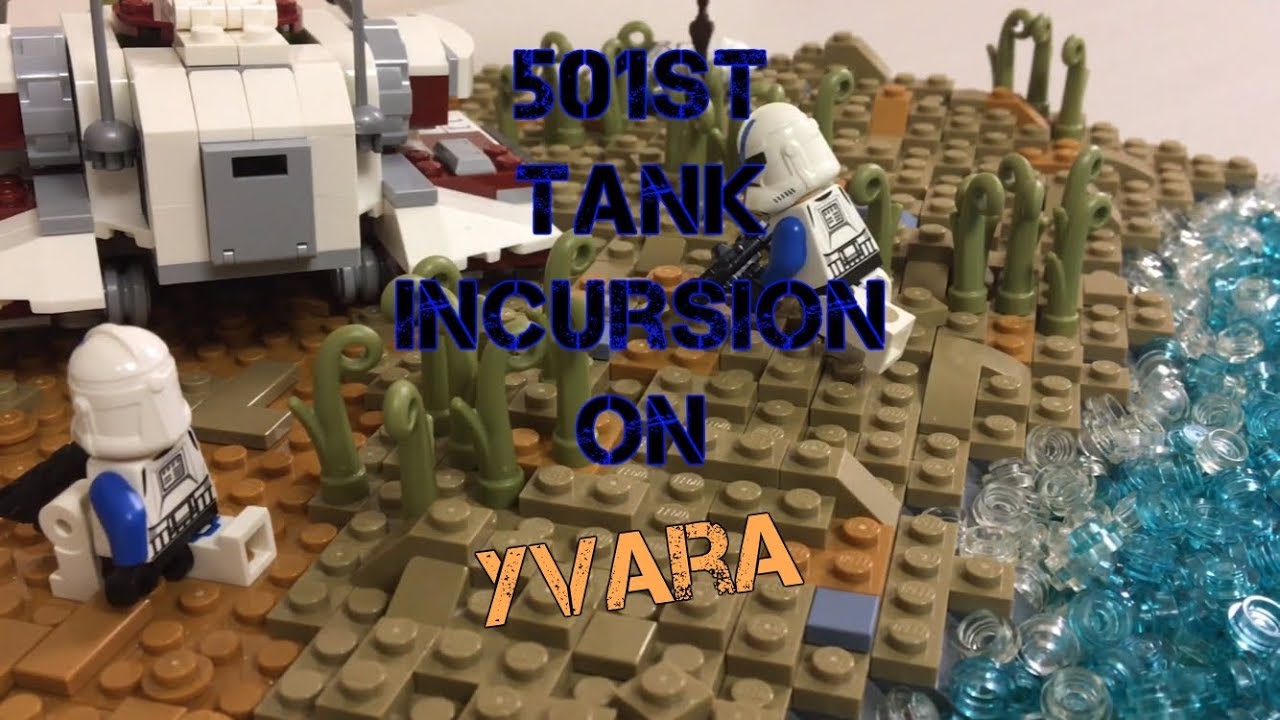 Lego Star Wars Mini MOC #61: 501st Tank Incursion on Yvara - YouTube