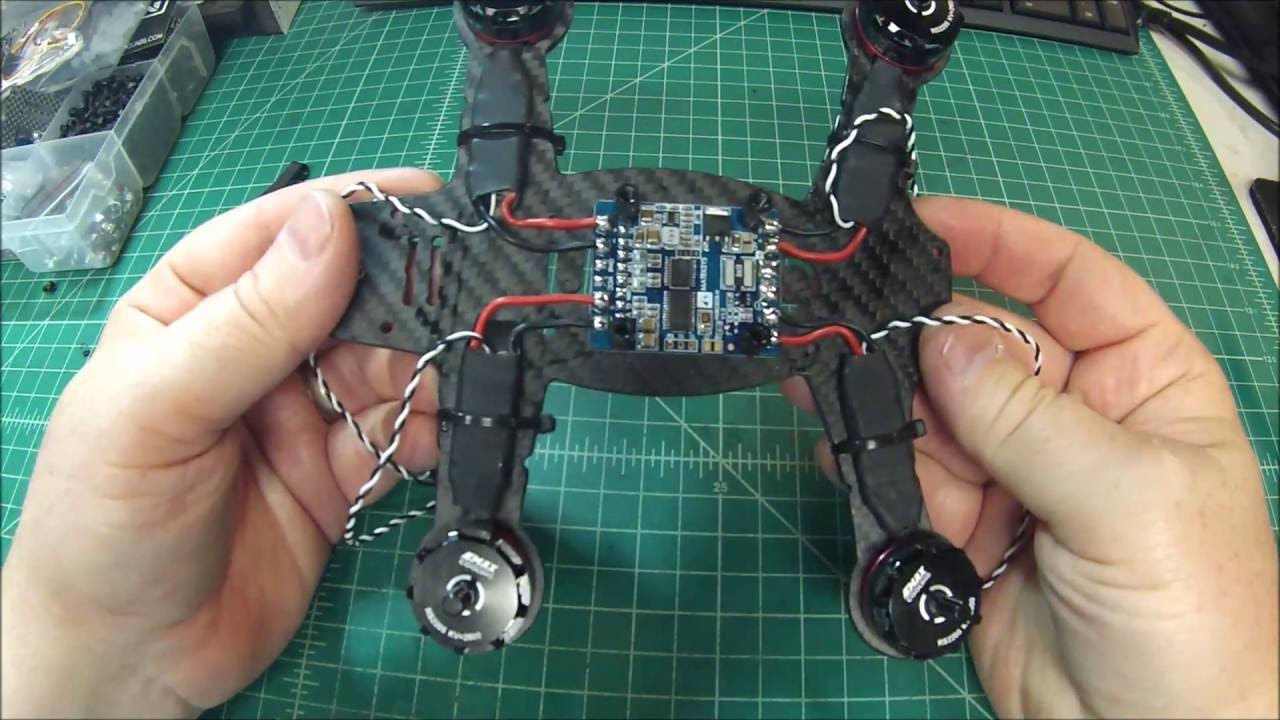 Neato 180 FPV Racing Frame Build Series 2 of 3 Updated Progress - YouTube