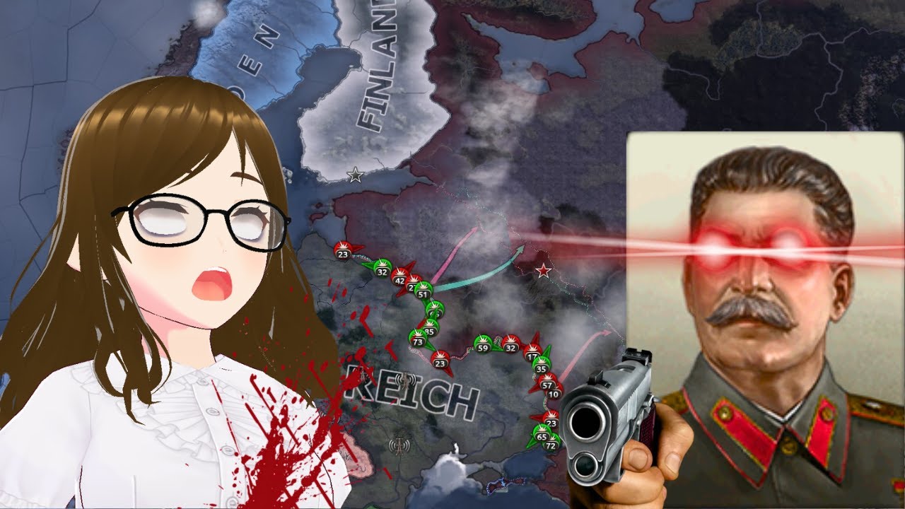 [Hearts of Iron IV] Stalin for time (GER ep 4) - YouTube