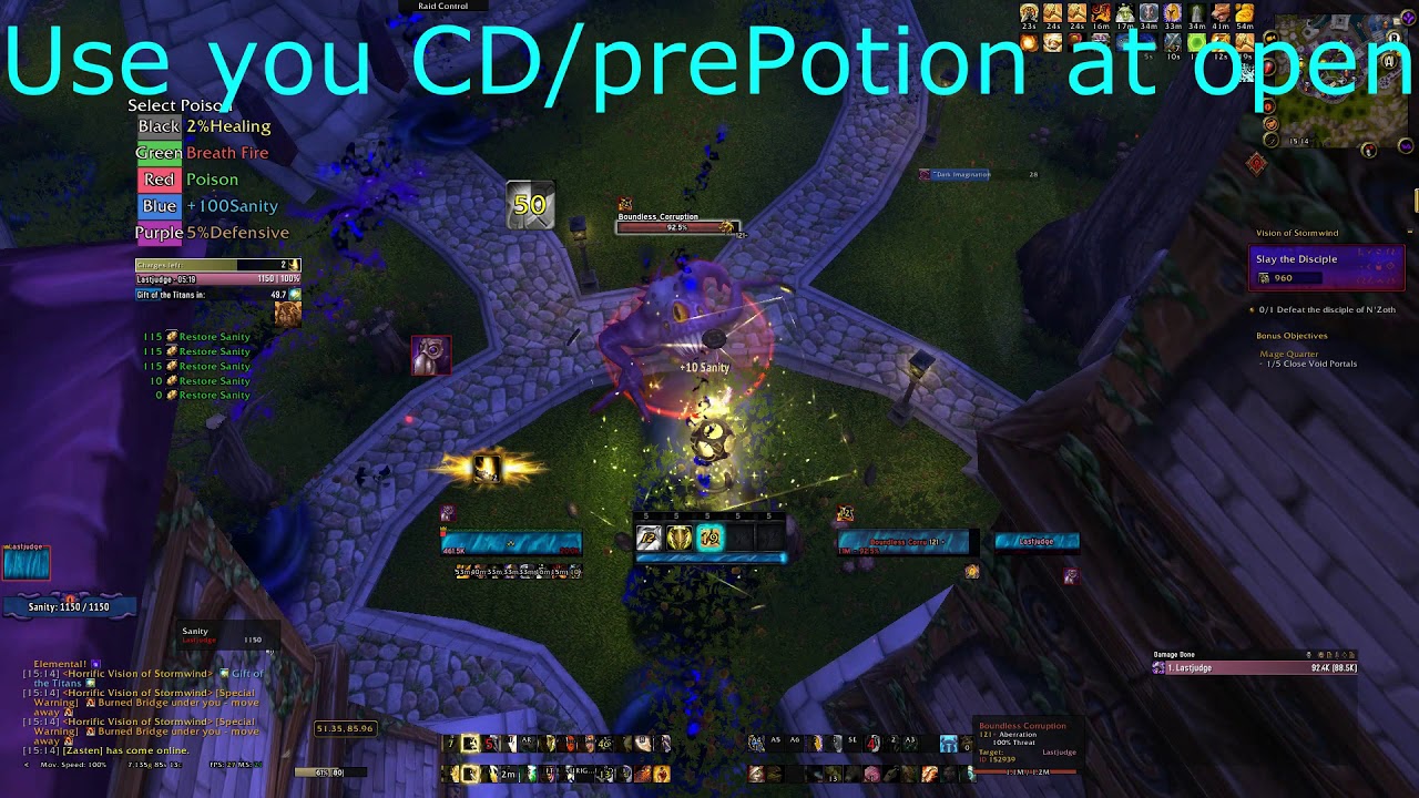 Horrific Vision of Stormwind - Boundless Corruption (guide) - YouTube