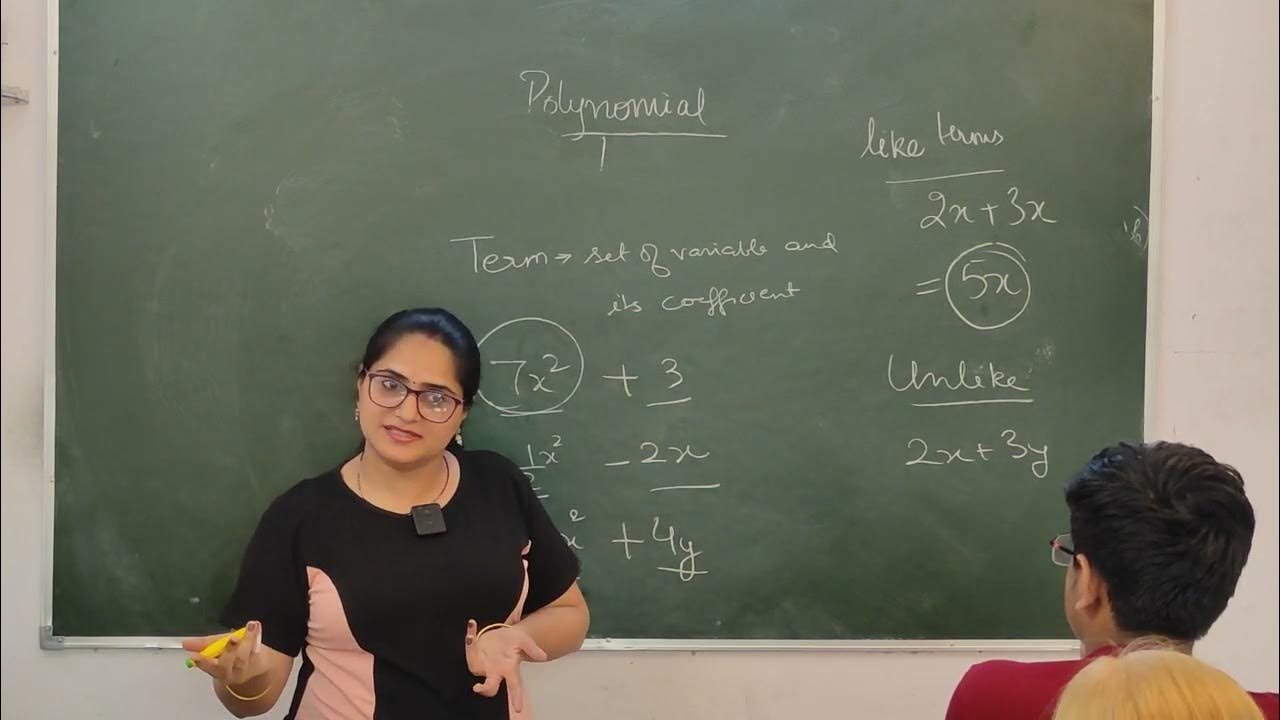 Polynomials class 9 (part 1) - YouTube