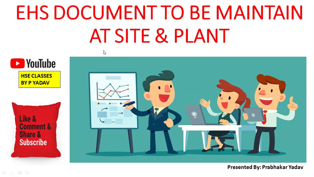 EHS Document to be Maintain at Site (Mandatory EHS Document list) - YouTube