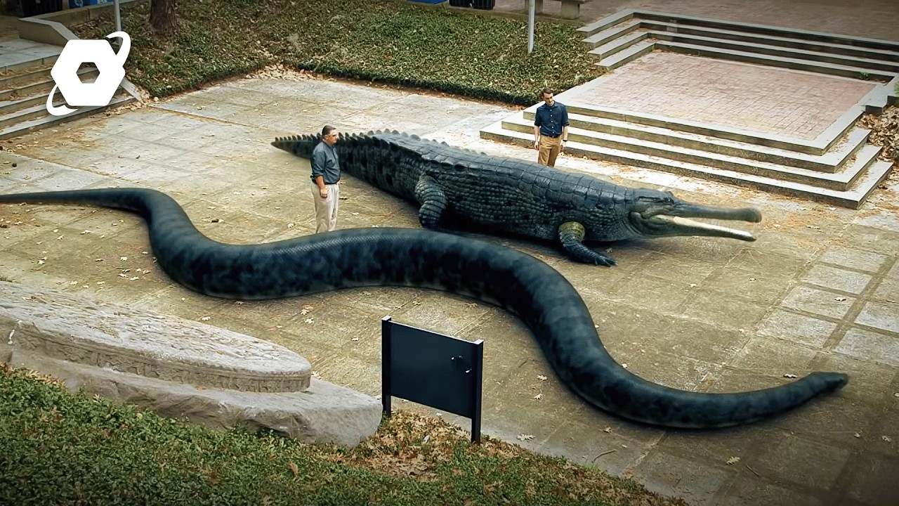 Mega Croc vs Super Snake: The Ultimate Prehistoric Fight - YouTube