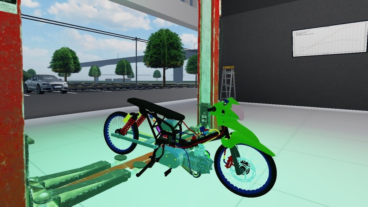 How to stand you motor in DRAG PROJECT ROBLOX - YouTube