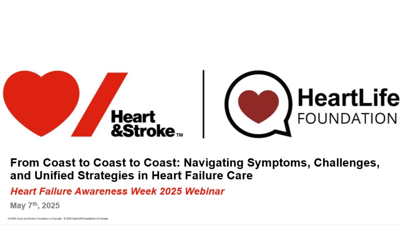 Heart Failure Awareness Week Webinar 2025 - YouTube