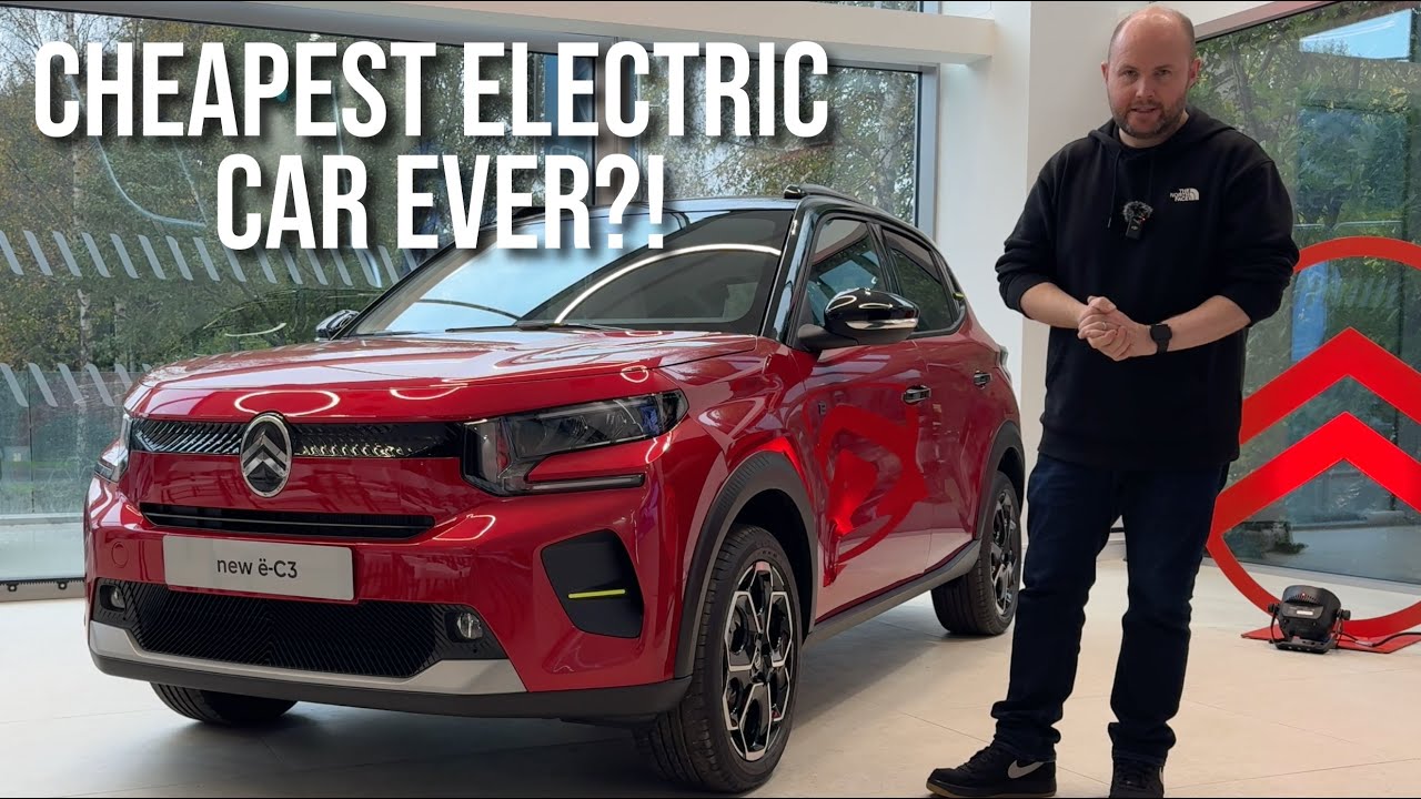 Citroen e-C3 electric review | 320kms AND only €23,000?!! - YouTube