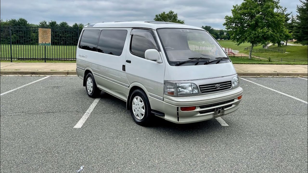 1996 TOYOTA HIACE SUPER CUSTOM LIVING SALOON EX KZH100 - TURBO DIESEL ...