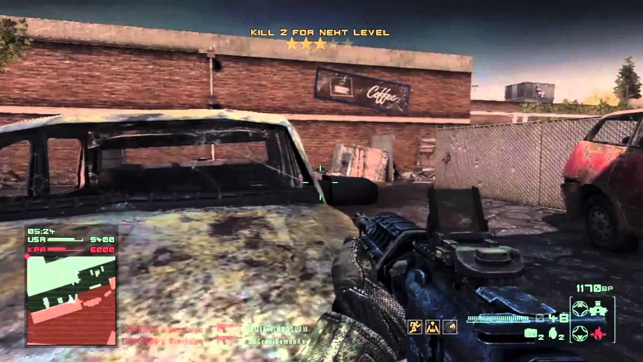 Homefront Multiplayer: 5 Star Battle Commander w/ M4A1 on Borderlands ...