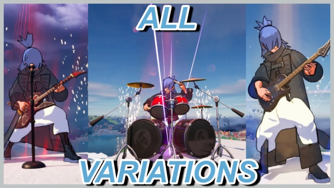 All masters of puppets emote variations (Fortnite x Metallica) - YouTube