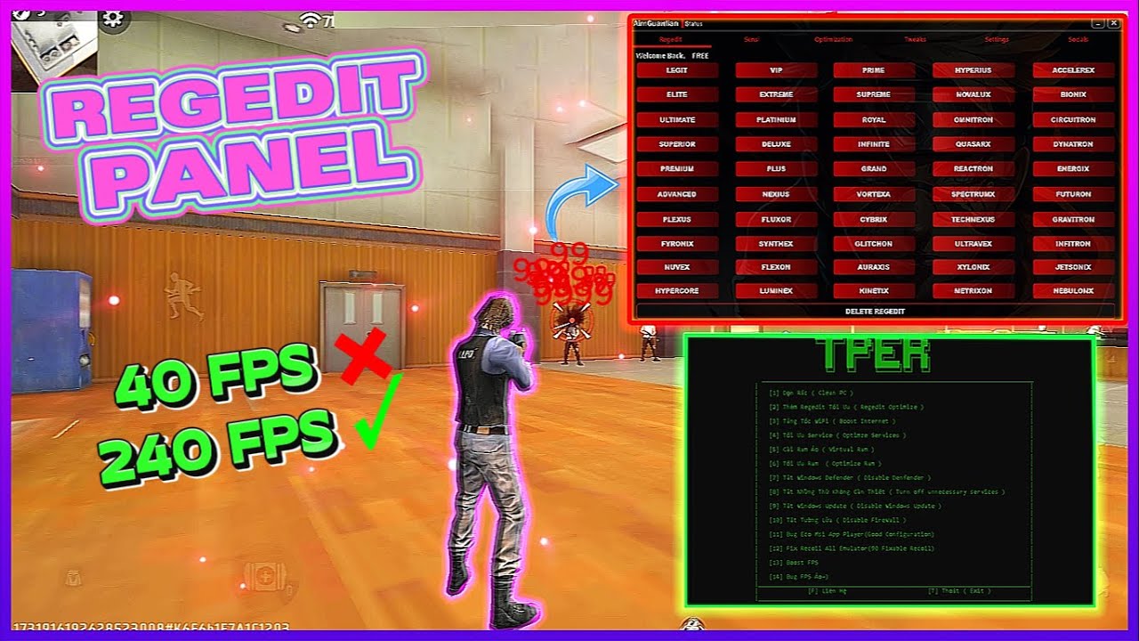OB42 FREE FIRE NEW PANEL PC DAMAGE FIXED FREE FIRE OB42 PC PANEL - YouTube