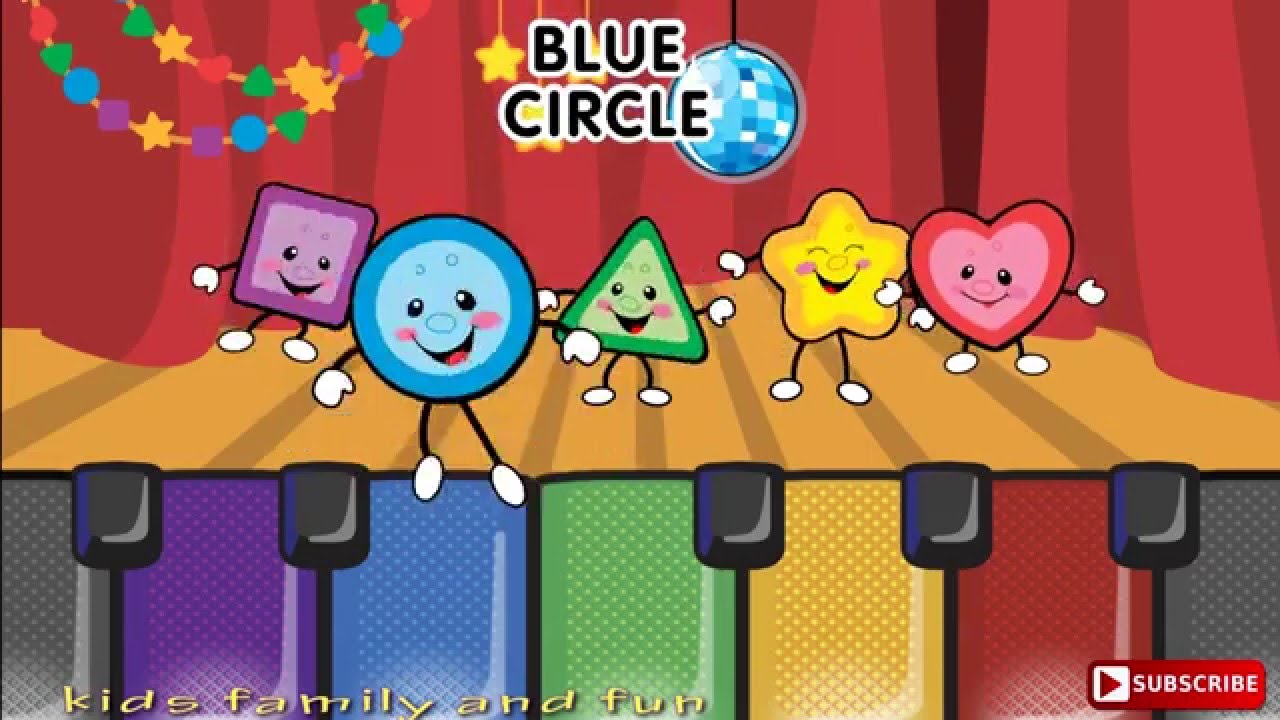 Learn Shapes and colors | Shapes Songs & Rhymes for Children ...
