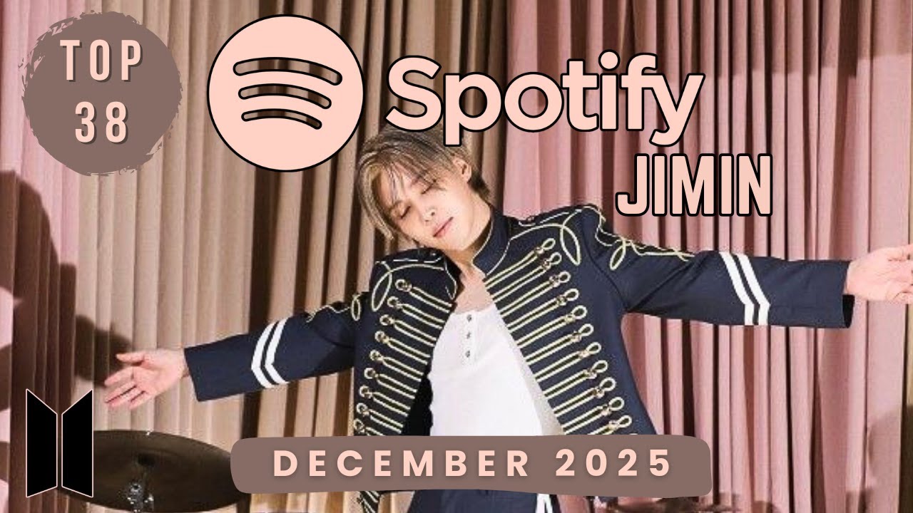 [TOP 38] MOST STREAMED JIMIN SONGS ON SPOTIFY | December 2025 - YouTube