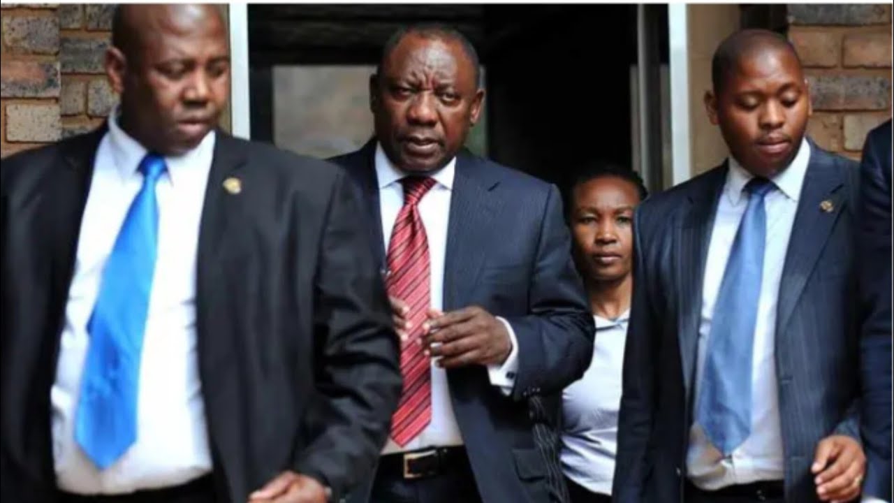 W@r at President Ramaphosa's bodyguards,could he be Allegedly soon be ...