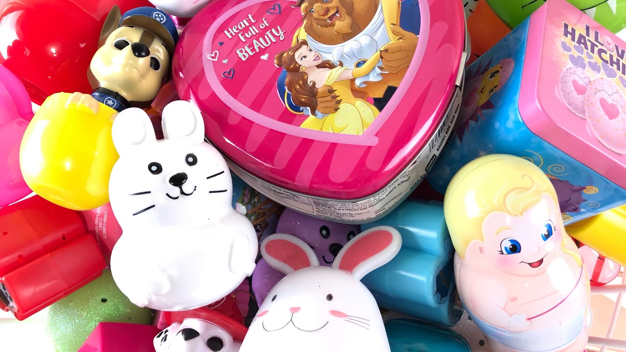 101 Surprise Egg Opening Trolls Disney Princess Shopkins Hello Kitty ...