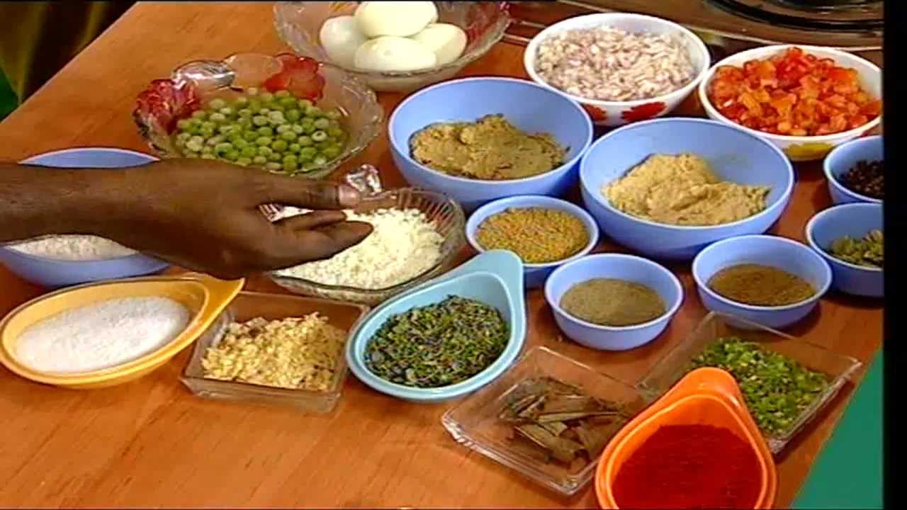 Recipes - Chikkudu Ginjala Chicken - Egg Bonda - 03 - YouTube
