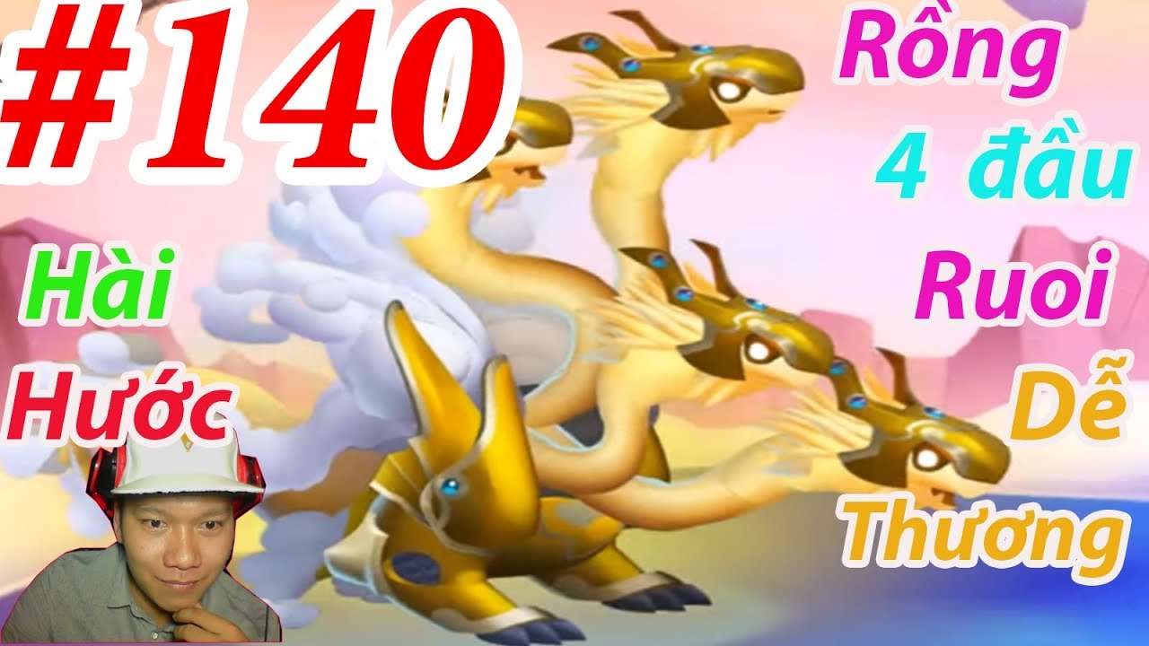 High Celestial Dragon Rồng Cấp H 4 Đầu Dragon City HNT chơi game Nông ...