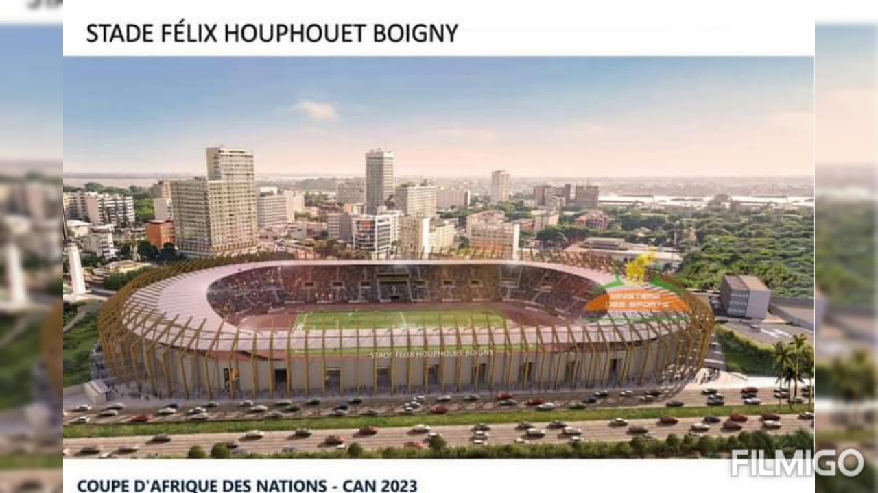 stade felix houphouet boigny - YouTube
