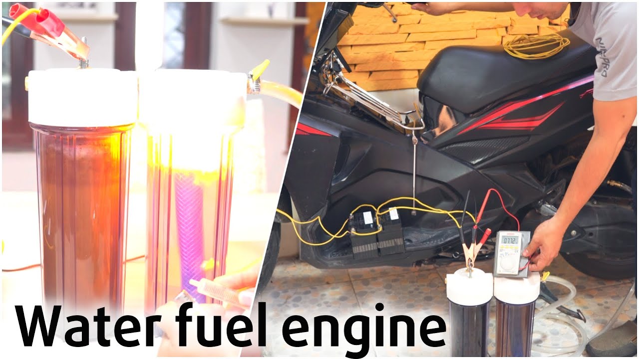 DIY water fuel engine and talk about principles in detail - YouTube