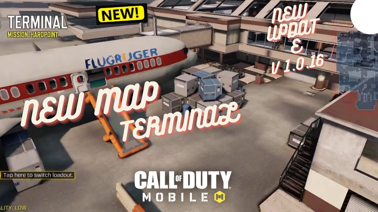 CODM | NEW MAP TERMINAL | NEW UPDATE V 1.0.16 - YouTube