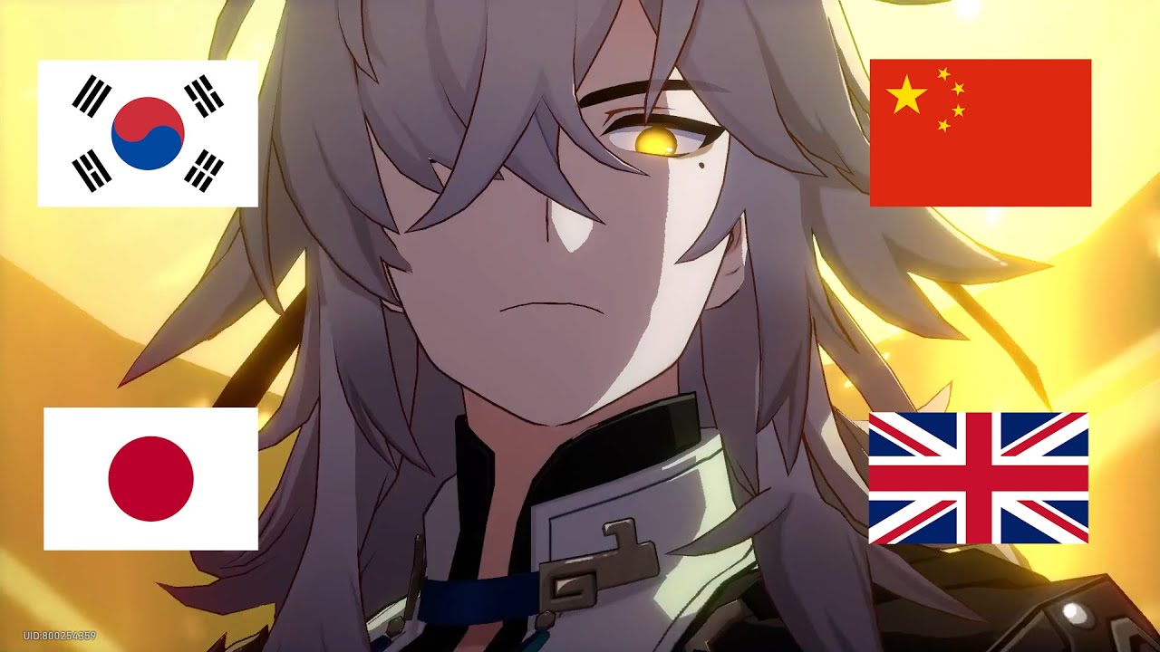 Jing Yuan Burst Voice in 4 Different Languages | Honkai: Star Rail ...