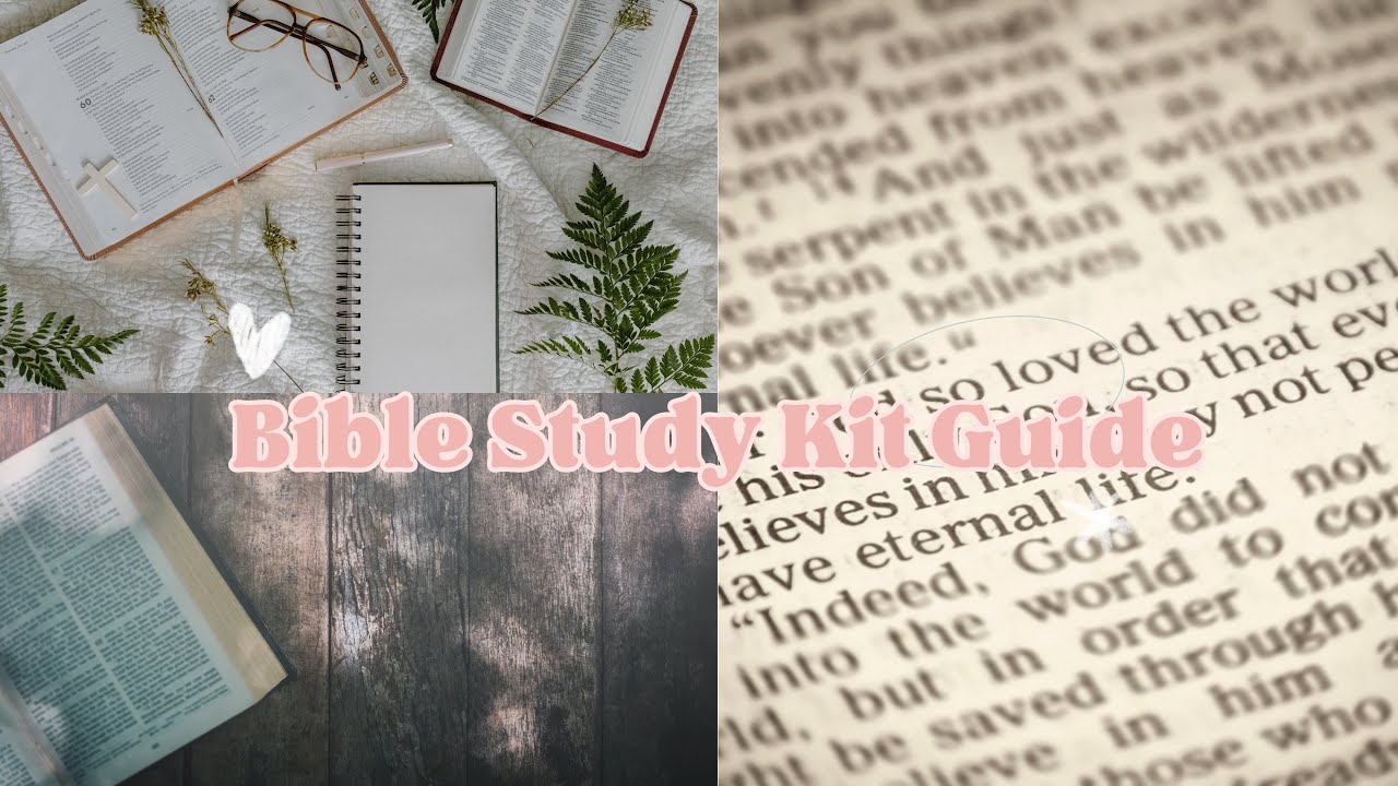 A Guide To Creating Your Own Bible Study Kit + Prayer Closet Giveaway ...