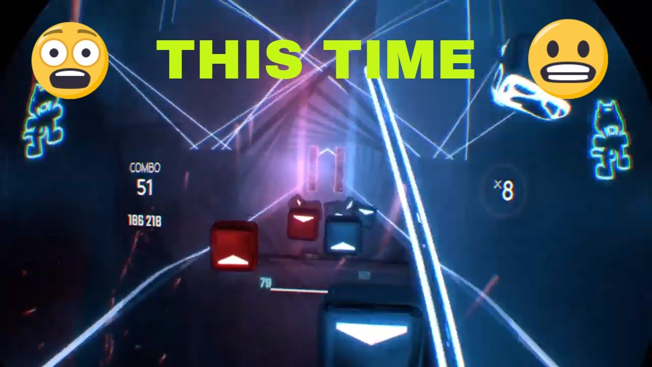 Kayzo - This Time Beat Saber EXPERT MODE - YouTube