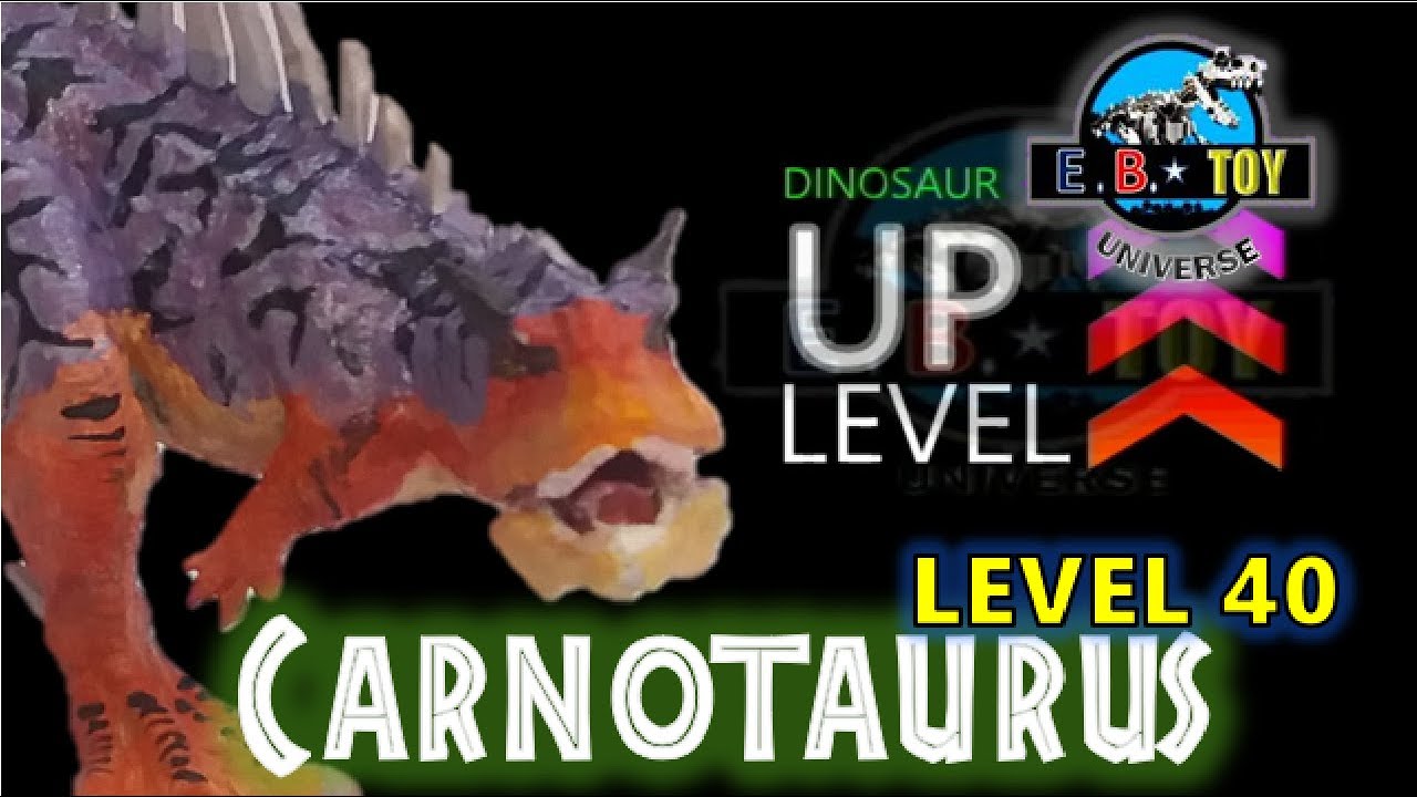 CARNOTAURUS LEVEL 40 - JURASSIC WORLD THE GAME I คาร์โนทอรัส I 牛牛 I ...