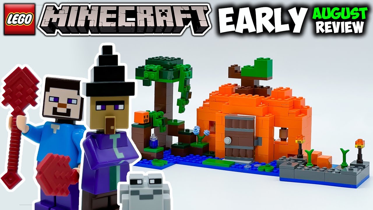 LEGO Minecraft Pumpkin Farm EARLY Review! Set 21248 | Brick Finds & Flips