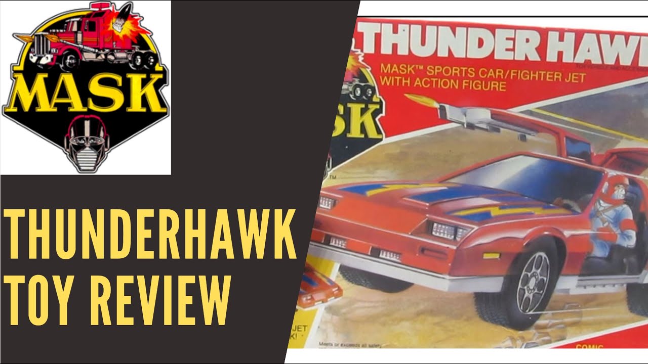 1980s MASK Thunderhawk Vehicle Toy Review Bergen Pickers M.A.S.K ...
