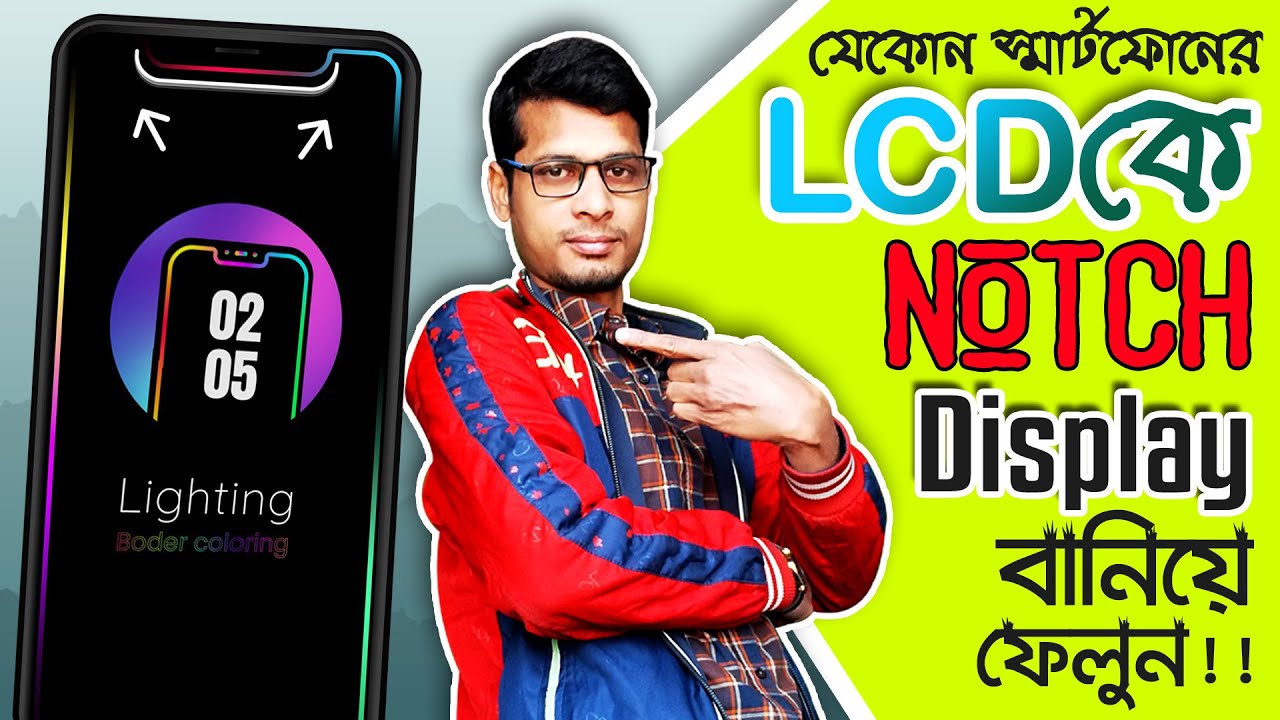 Make any Smartphone Notch LCD | Enable screen light effects | Enable ...