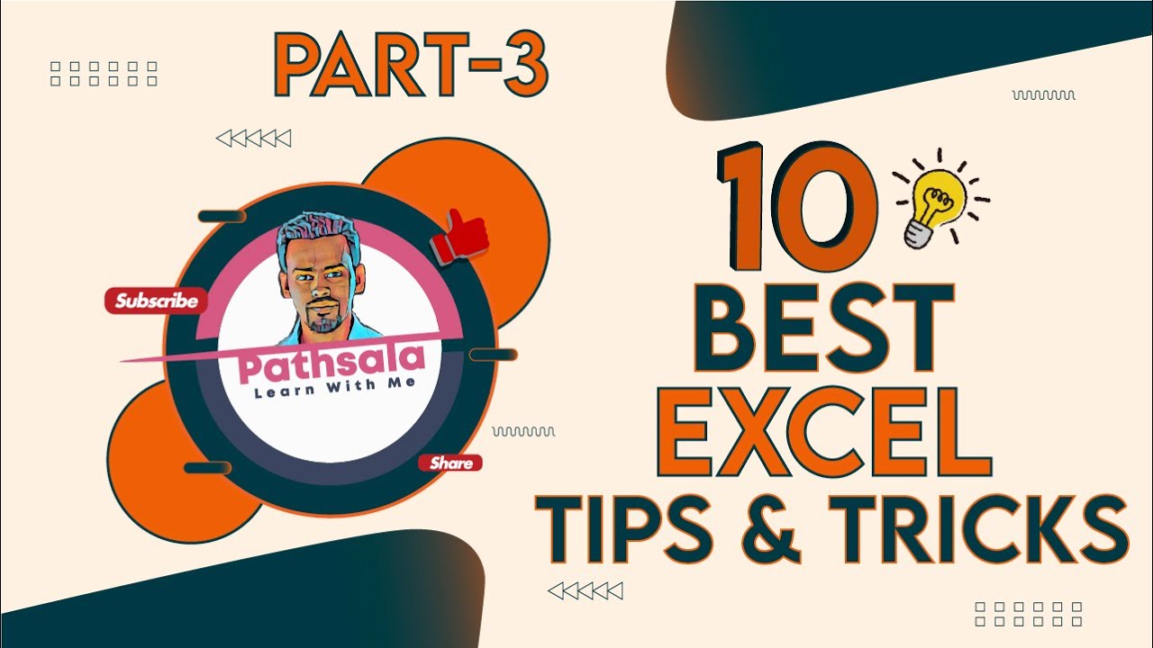 Excel Tips And Tricks 10 Best Excel Tips And Tricks From Epathsala Youtube