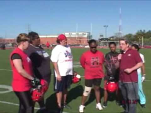 Houston Energy pro womans football team - YouTube