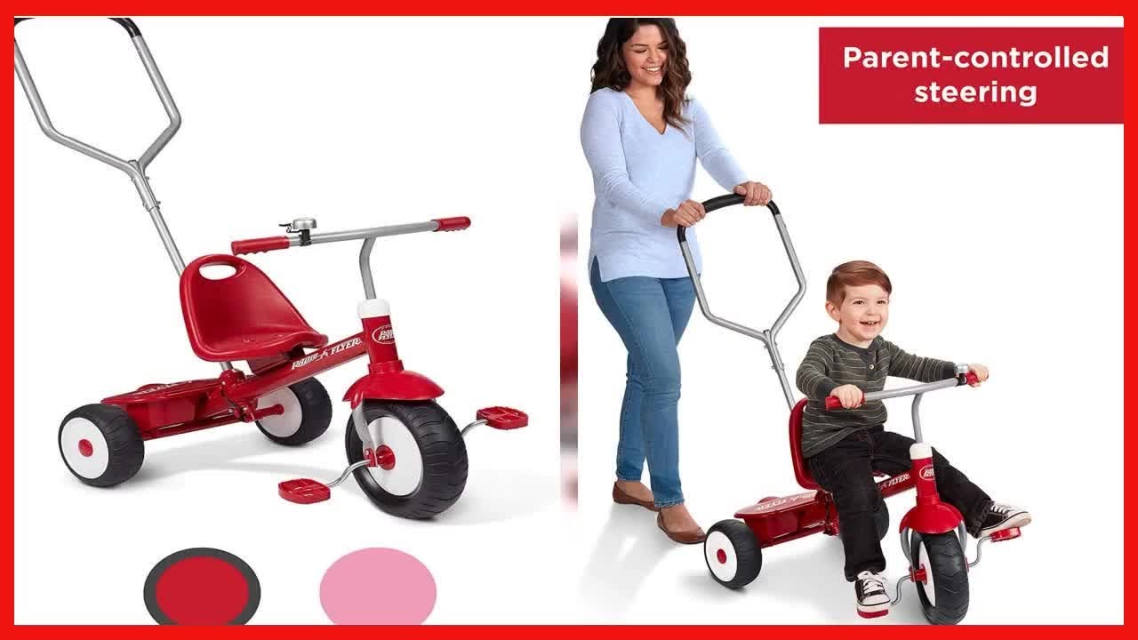 Great product - Radio Flyer Deluxe Steer & Stroll Ride-On Trike ...