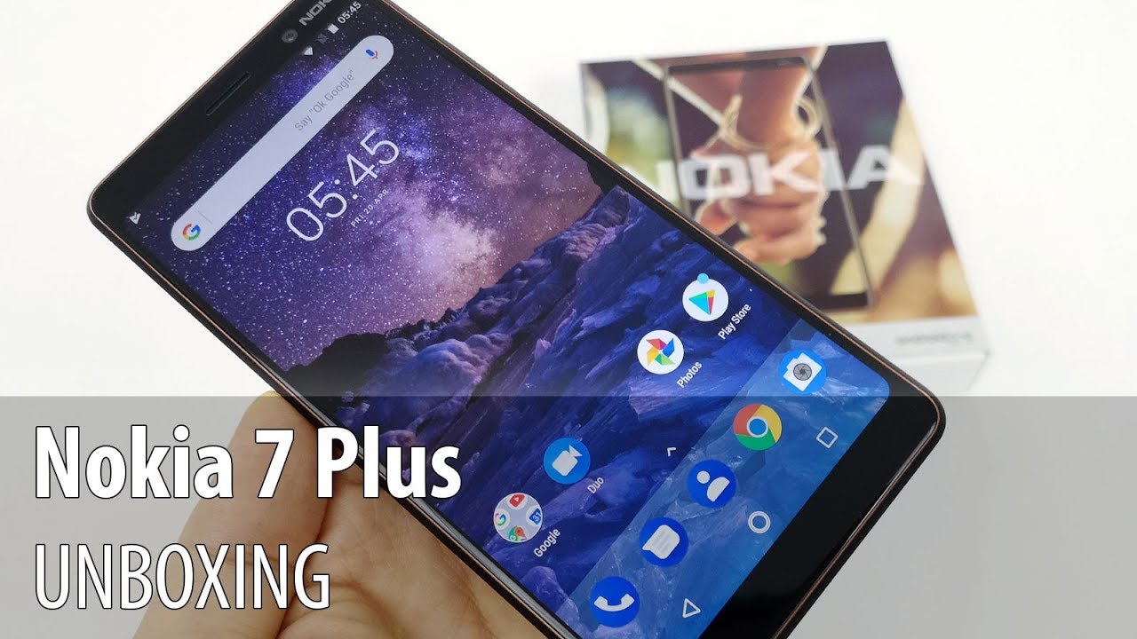 Nokia 7 Plus Unboxing (Dual Zeiss Camera Android One Phone) - YouTube