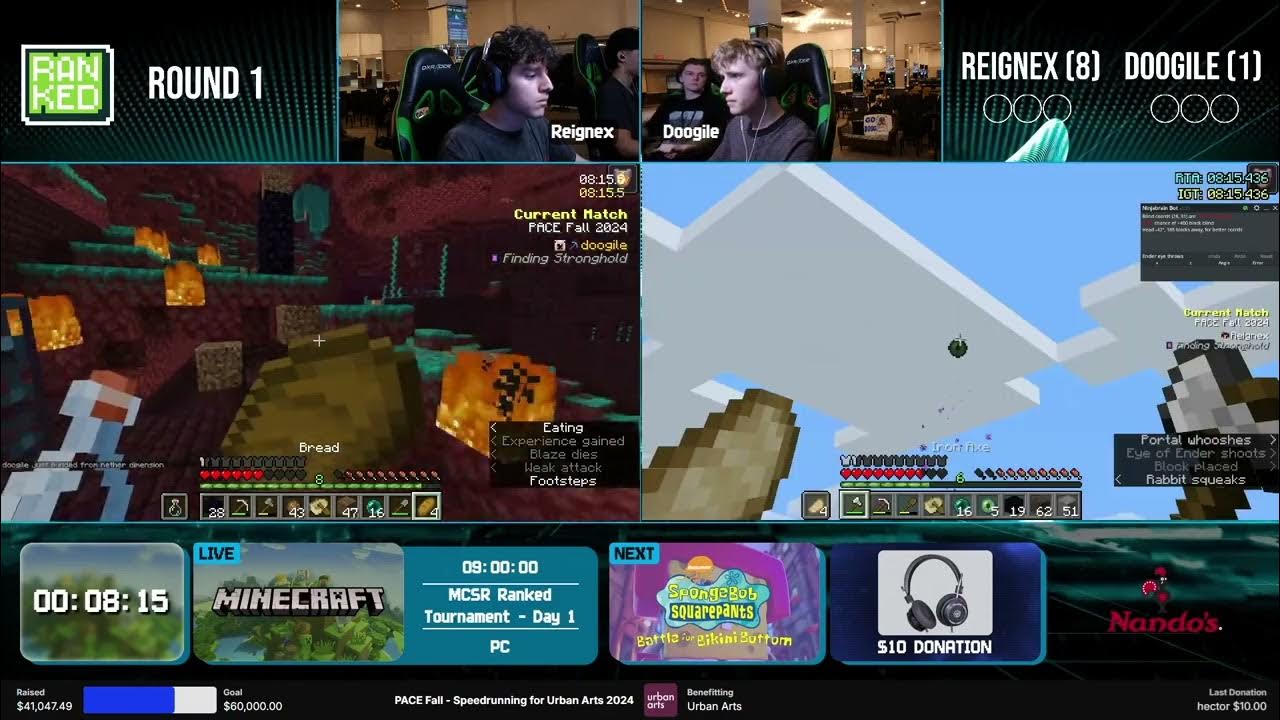 MCSR Ranked @ PACE 2024 (Day 1) - YouTube