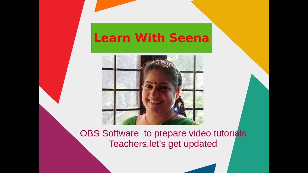 Learn with seena, Video Tutorials| open source software| open ...