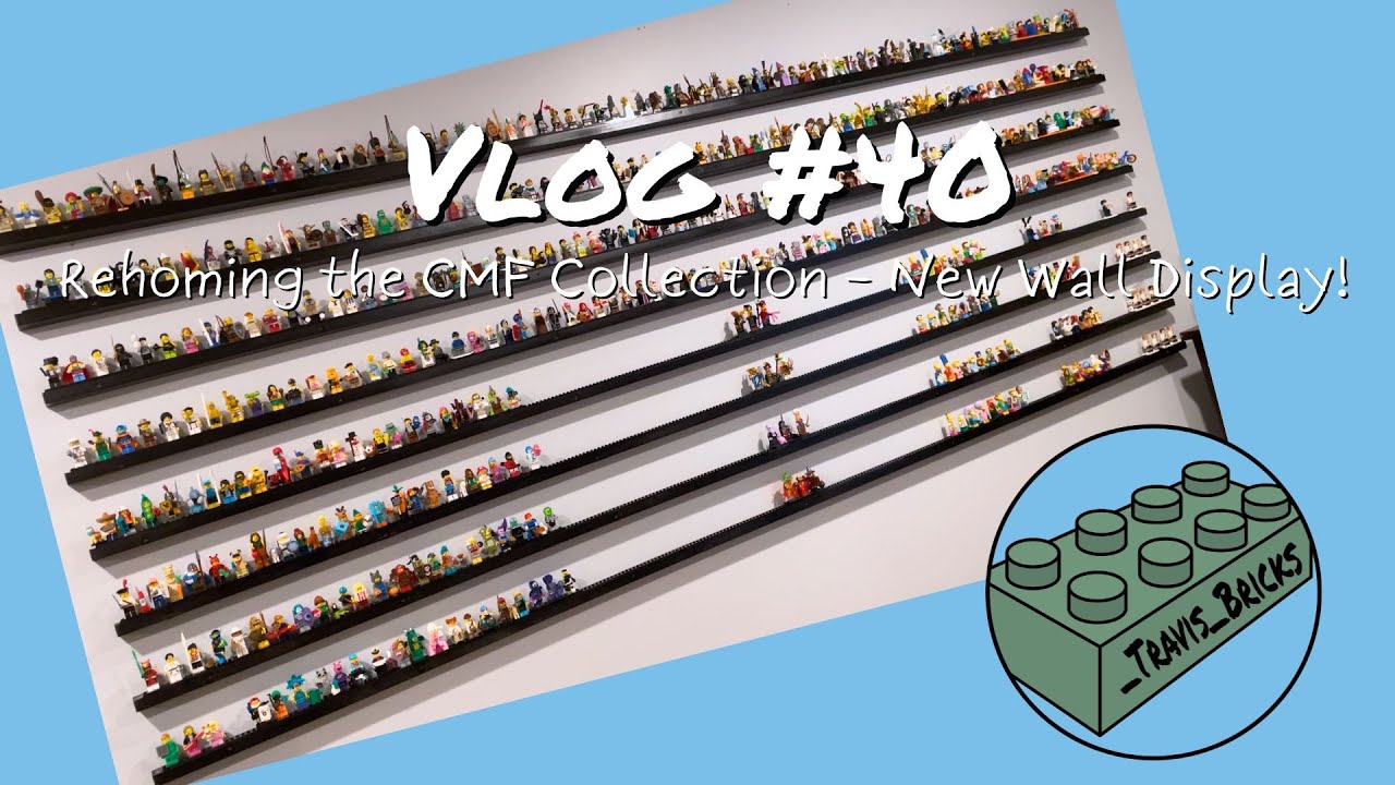 Vlog #40 – Rehoming the CMF Collection to a New Wall Display! - YouTube