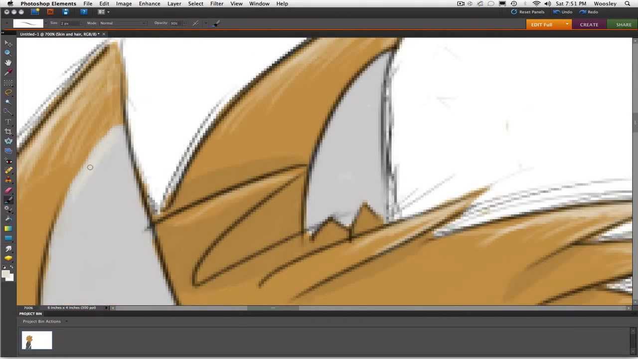 Furry anime speed painting! - YouTube