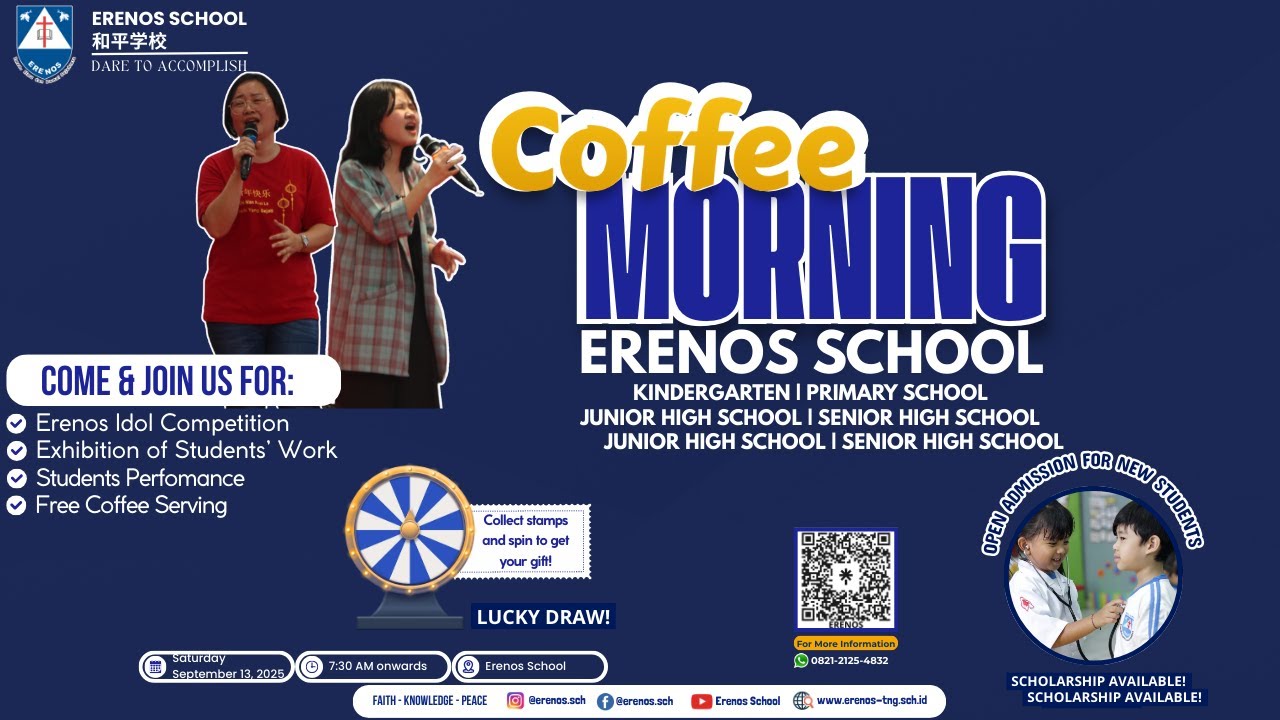 COFFEE MORNING ERENOS SCHOOL - YouTube
