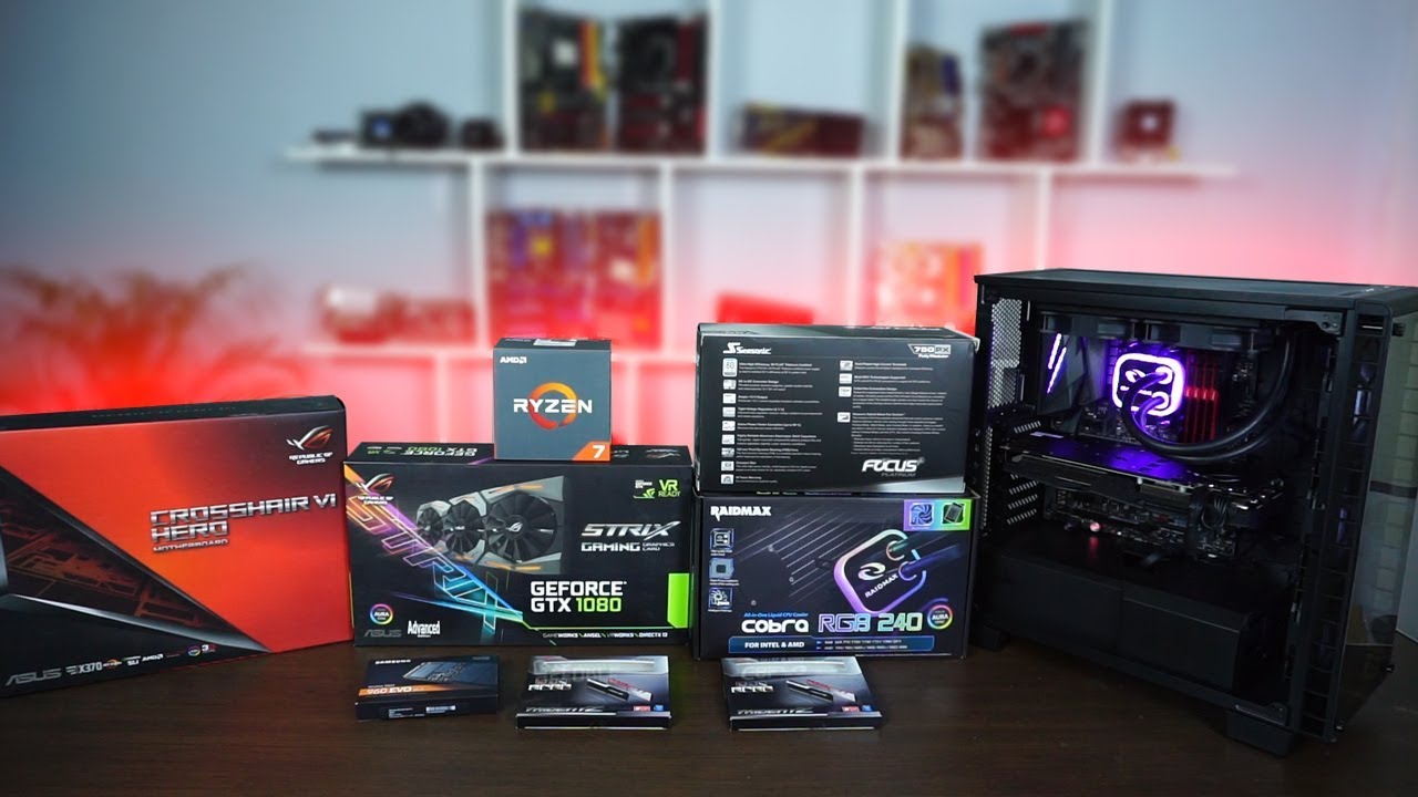 Armando PC Gamer para un diseñador de 3D | R7 1800x + GTX 1080 - Proto ...