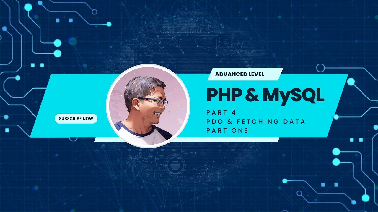 Php And Mysql Part 4 Pdo And Fetching Data Part One Youtube 1246
