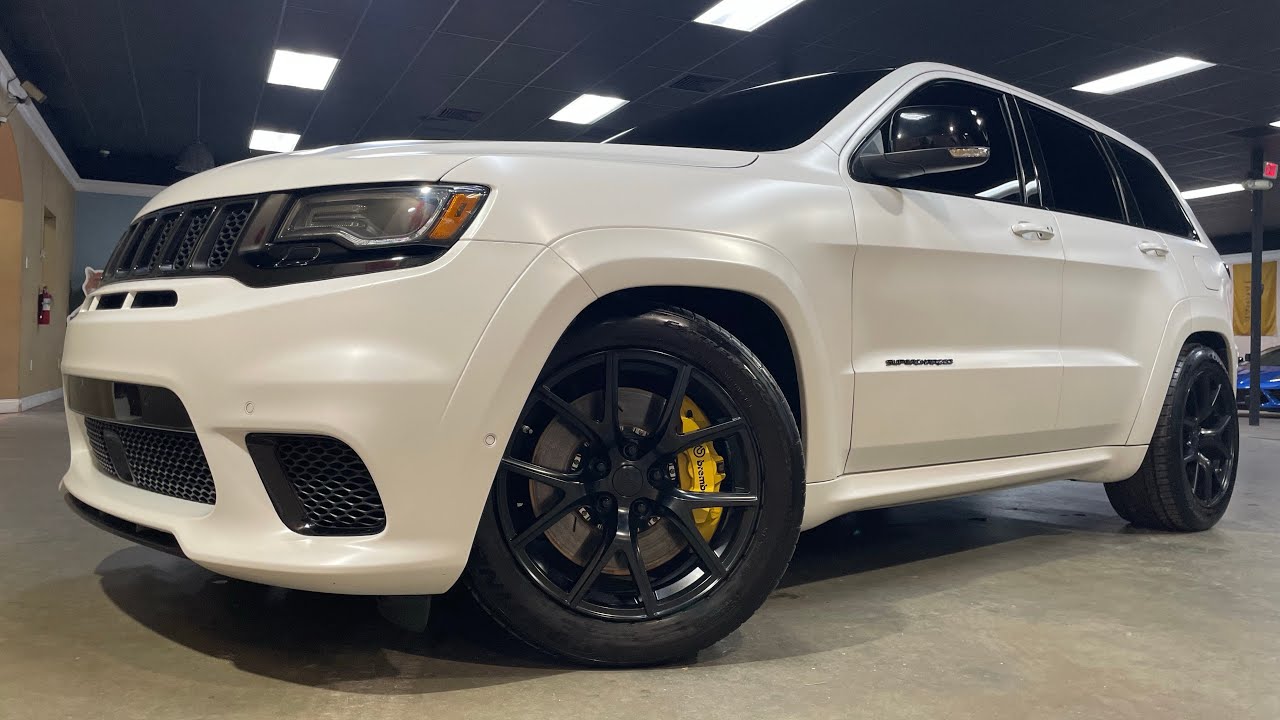 Used 2018 Jeep Grand Cherokee Trackhawk for sale, in Tampa, FL - YouTube