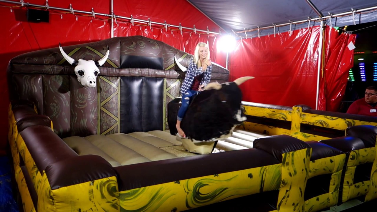 2016 Ar State Fair - Bucky the Bull - Rider 82 - YouTube