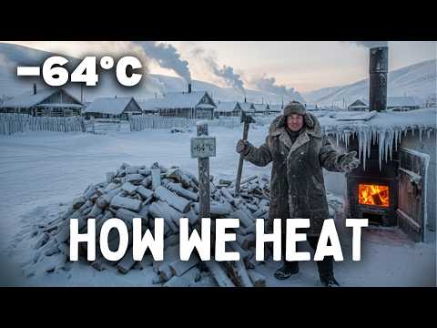 How We Heat our House at –64°C (−83°F) Yakutia, Siberia
